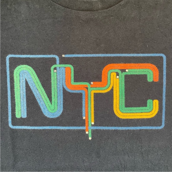 GAP | Shirts | Single Stitch Gap Nyc Tee Shirt M | Poshmark